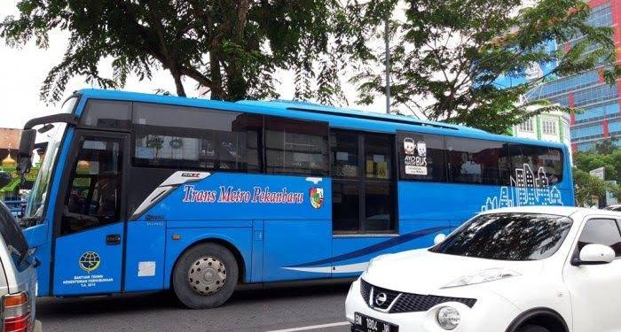 Hari Jadi Pekanbaru ke-239, Naik Bus Trans Metro Gratis Selama Tiga ...