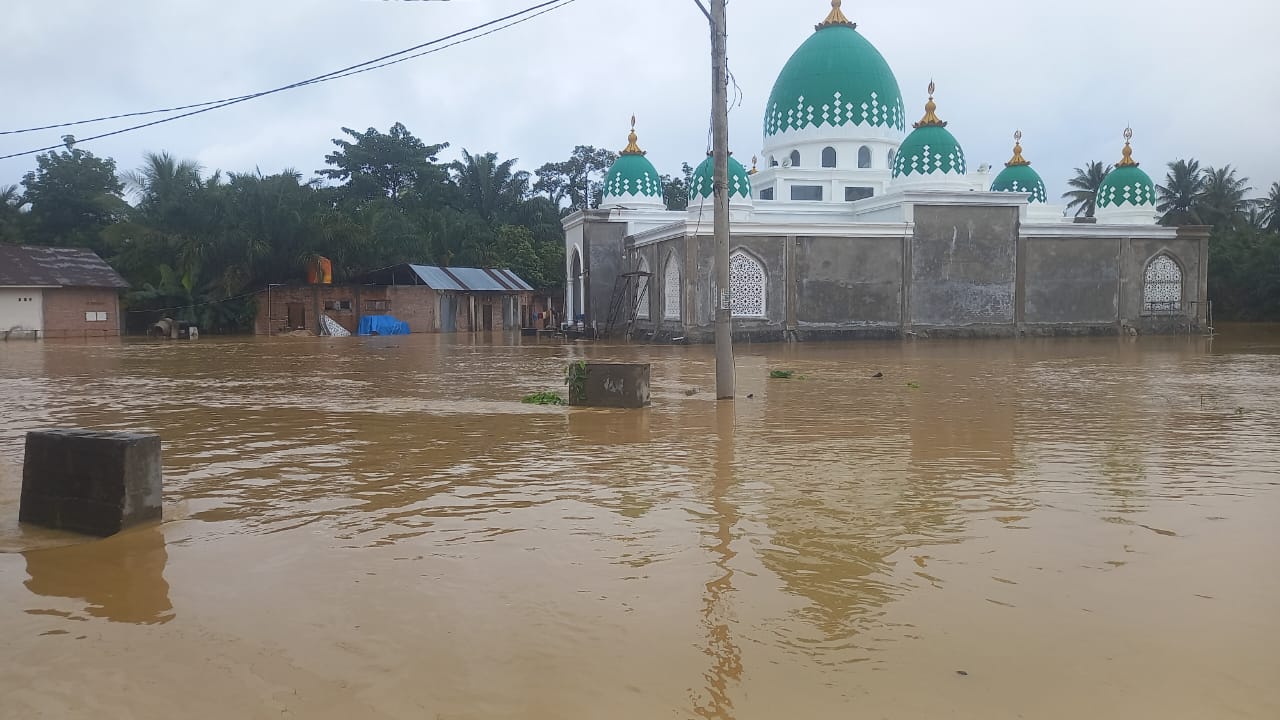 Curah Hujan Tinggi, Lima Desa di Kampar Terendam Banjir | Kabarlah.com