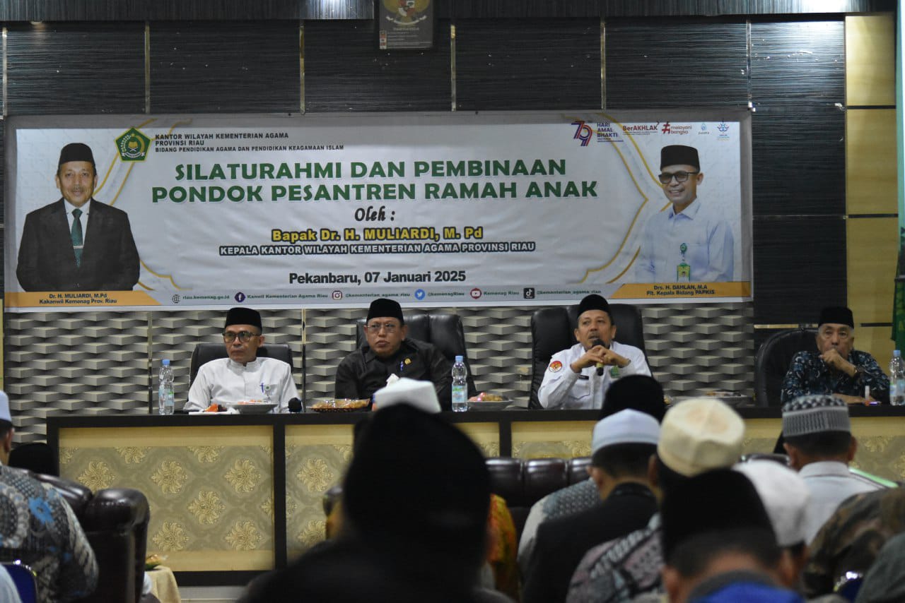 Senator Riau Kyai Mursyid, Hadiri Silaturahmi dan Pembinaan Pondok Pesantren Ramah Anak ...